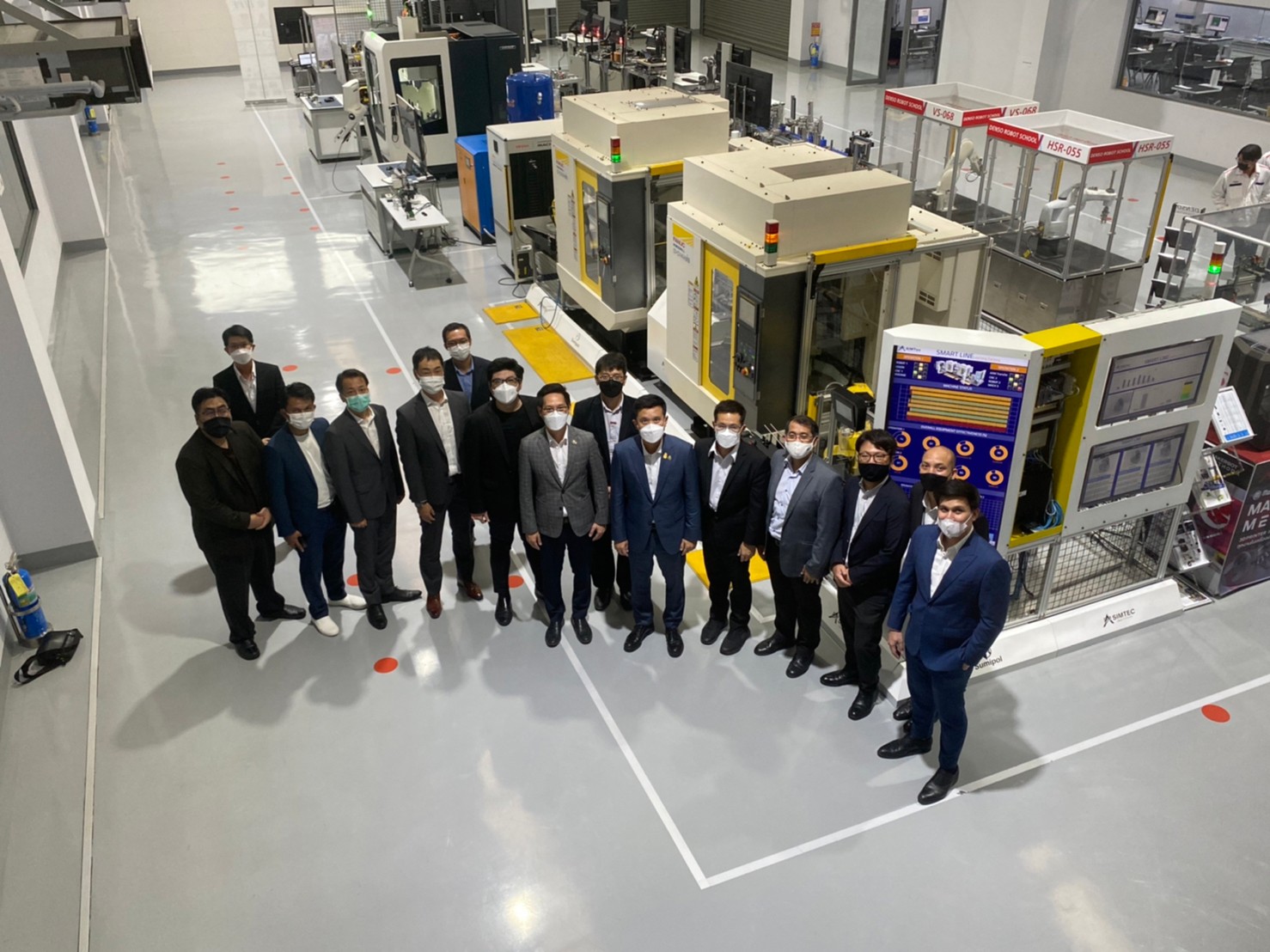 รมว.ดีอีเอส และคณะผู้บริหาร เข้าเยี่ยมชม Learning Factory SIMTEC - SIMTEC สถาบันเทคโนโลยีการผลิต ...
