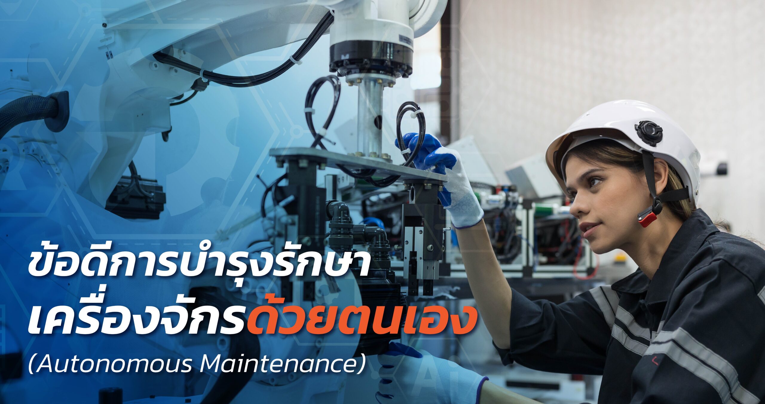 ข้อดีการบำรุงรักษาเครื่องจักรด้วยตนเอง (Autonomous Maintenance ...