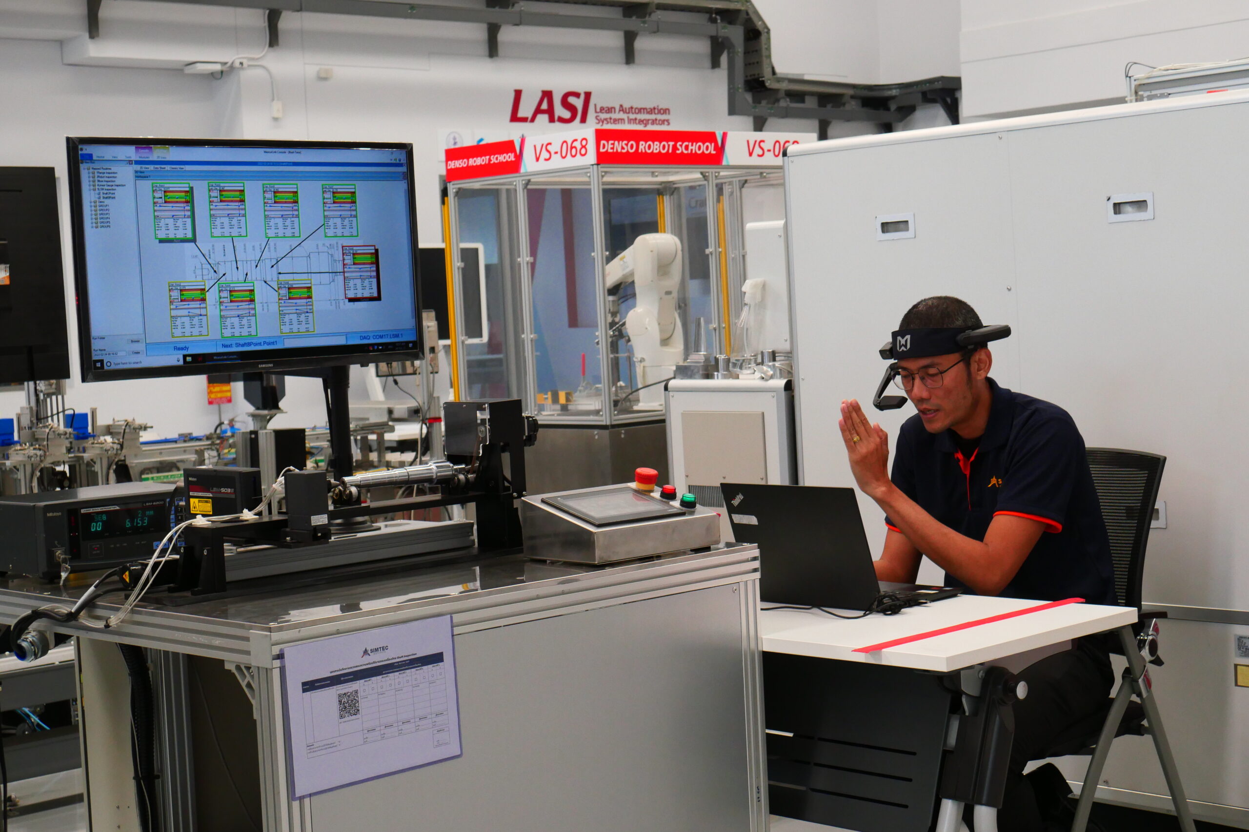 ครั้งแรก! ออนไลน์ผ่านแว่นตาอัจฉริยะ Realwear ในหลักสูตร “ Digital and Automation Measurement ...