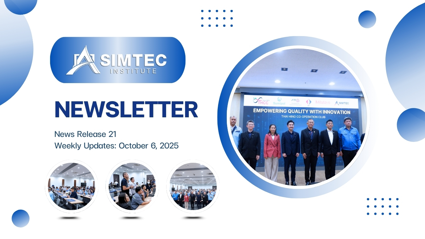 Weekly News Update: October 7, 2025 - SIMTEC Sumipol Institute of Manufacturing Technology